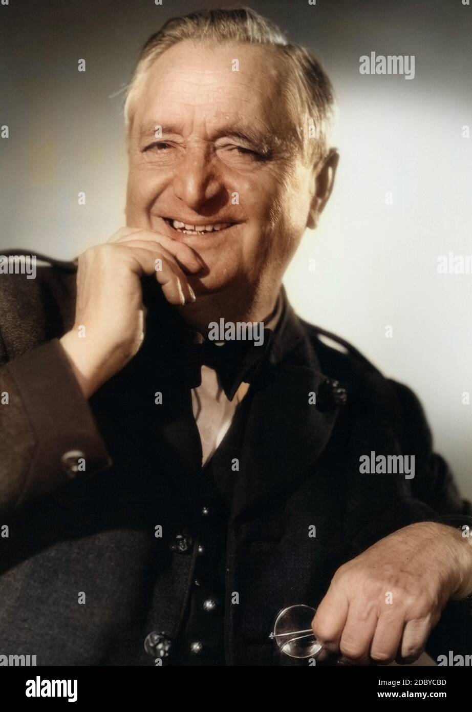 Hans Moser, österreichischer Schauspieler, Deutschland um 1954 ...