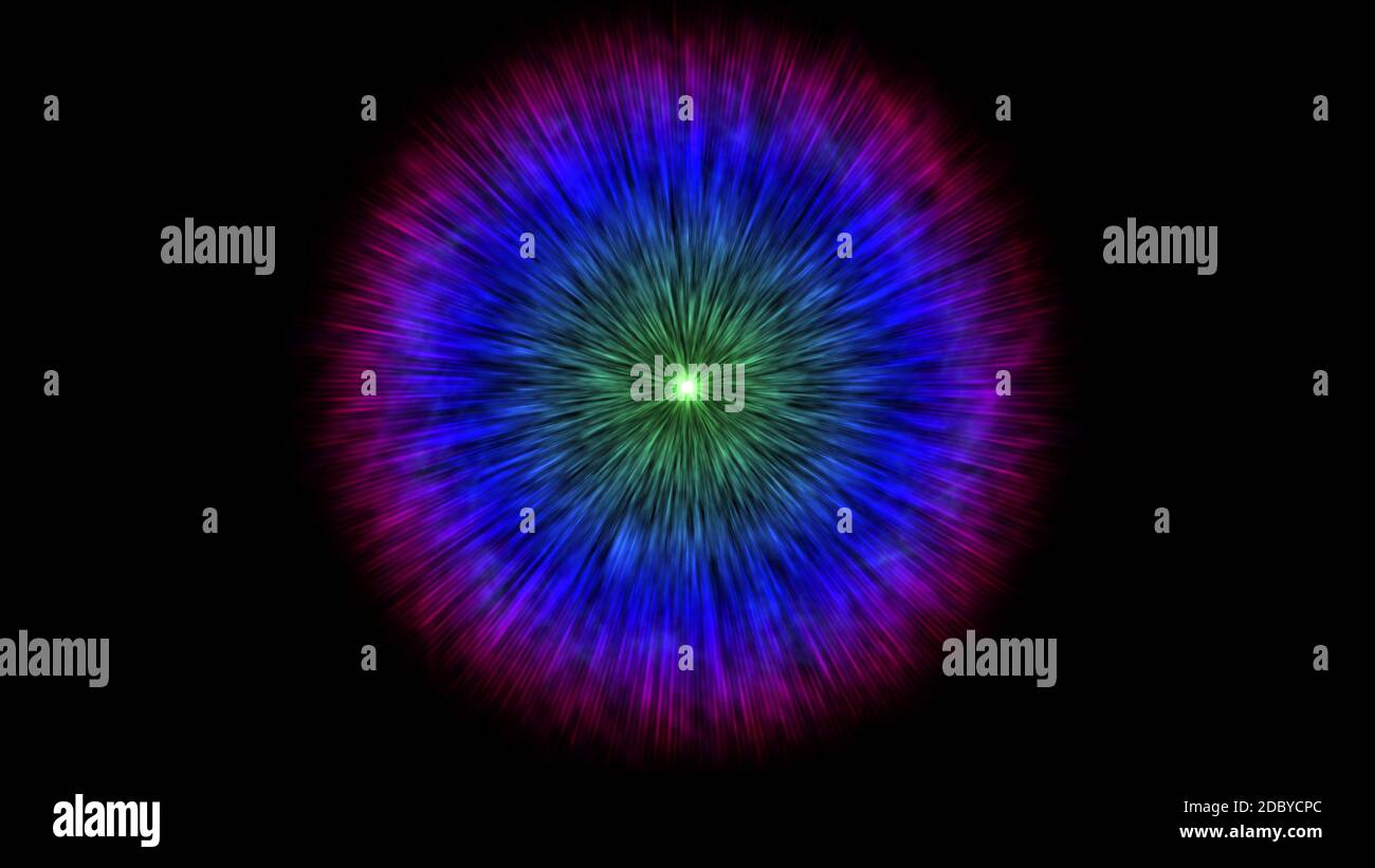 star ray light in space. render illustration Stock Photo - Alamy