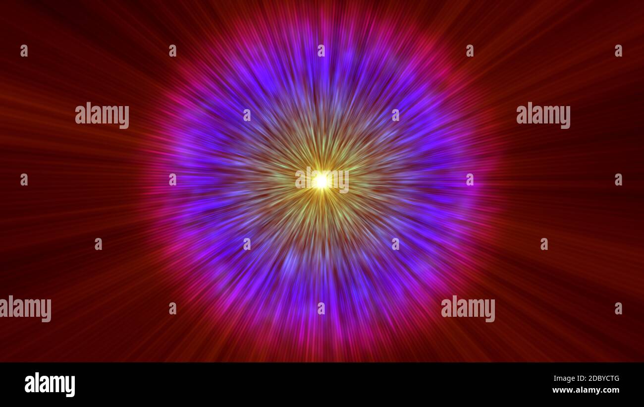 star ray light in space. render illustration Stock Photo - Alamy
