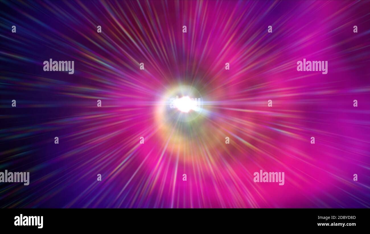 Abstract particle light spiral loop hi-res stock photography and images ...