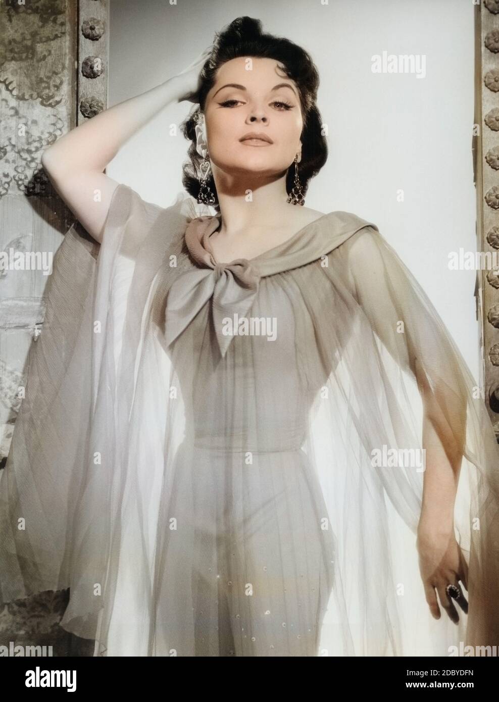 Debra Paget, amerikanische Schauspielerin, Deutschland 1959. American ...