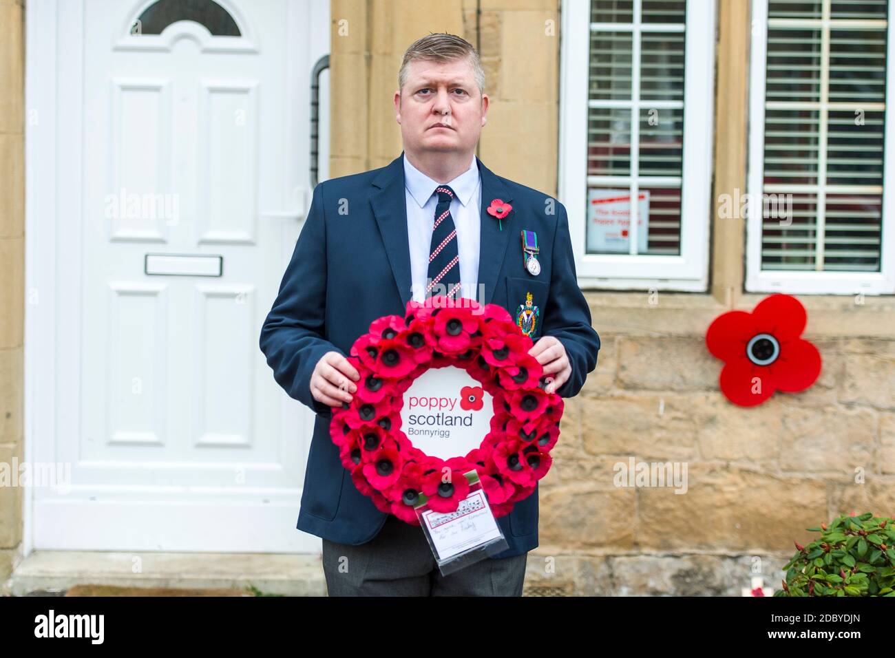 Veteran Alastair Skene who served in the King's Own Scottish Borderers ...