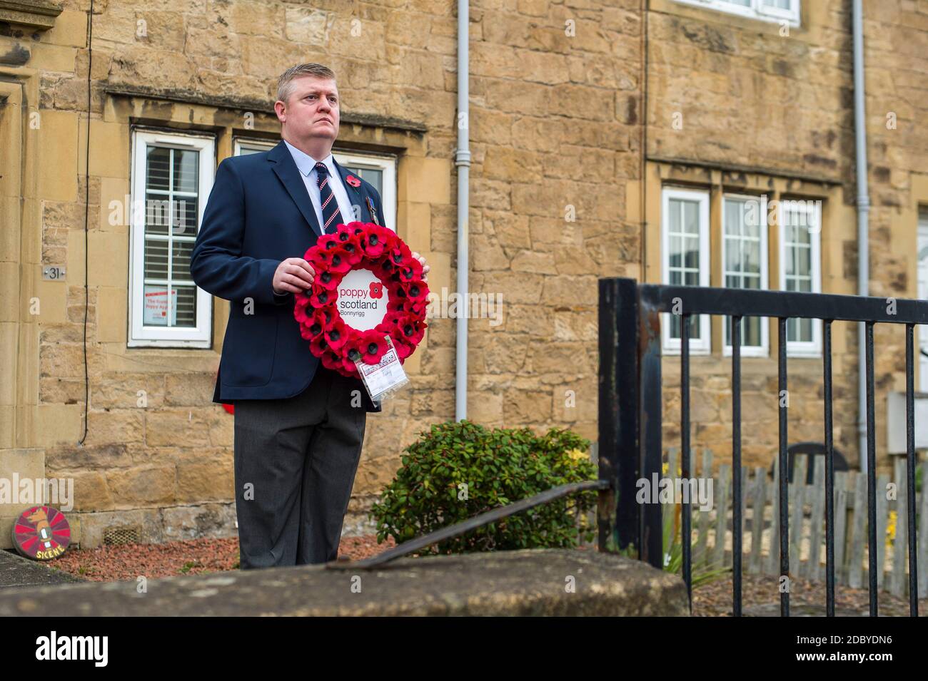 Veteran Alastair Skene who served in the King's Own Scottish Borderers ...