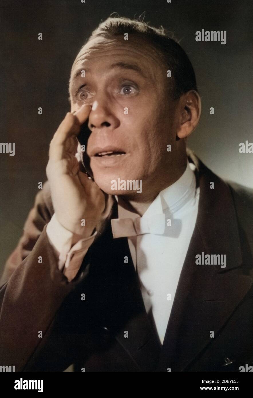 Rudolf Platte, deutscher Schauspieler, Deutschland 1950er Jahre. German actor Rudolf Platte ...