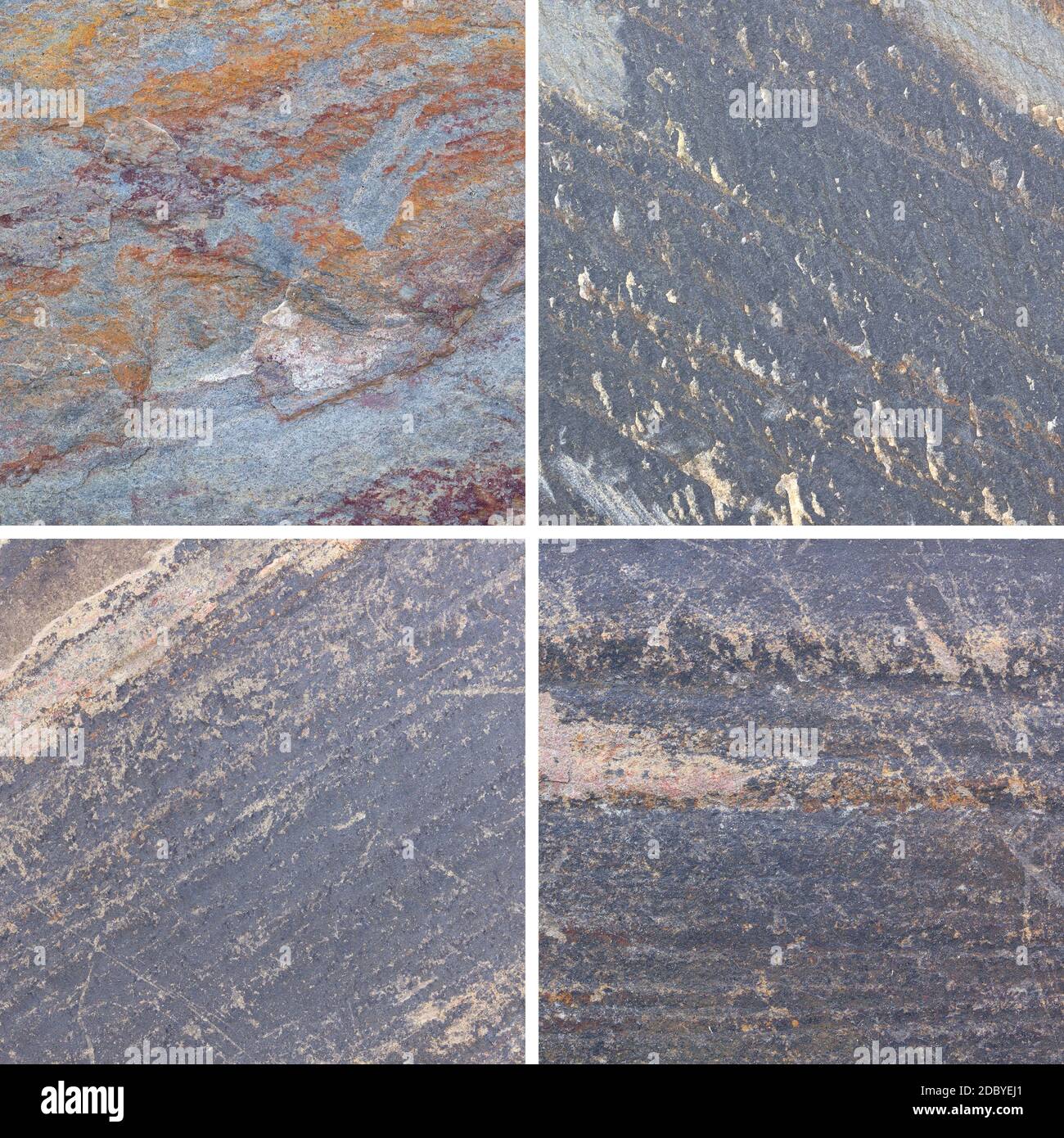 Set of textures different stone background collection Stock Photo - Alamy
