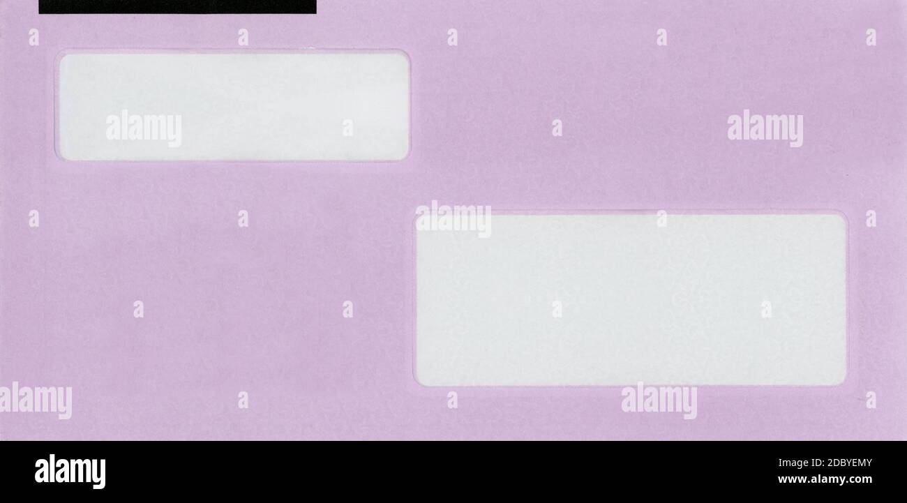 purple paper letter envelope for mail postage Stock Photo - Alamy