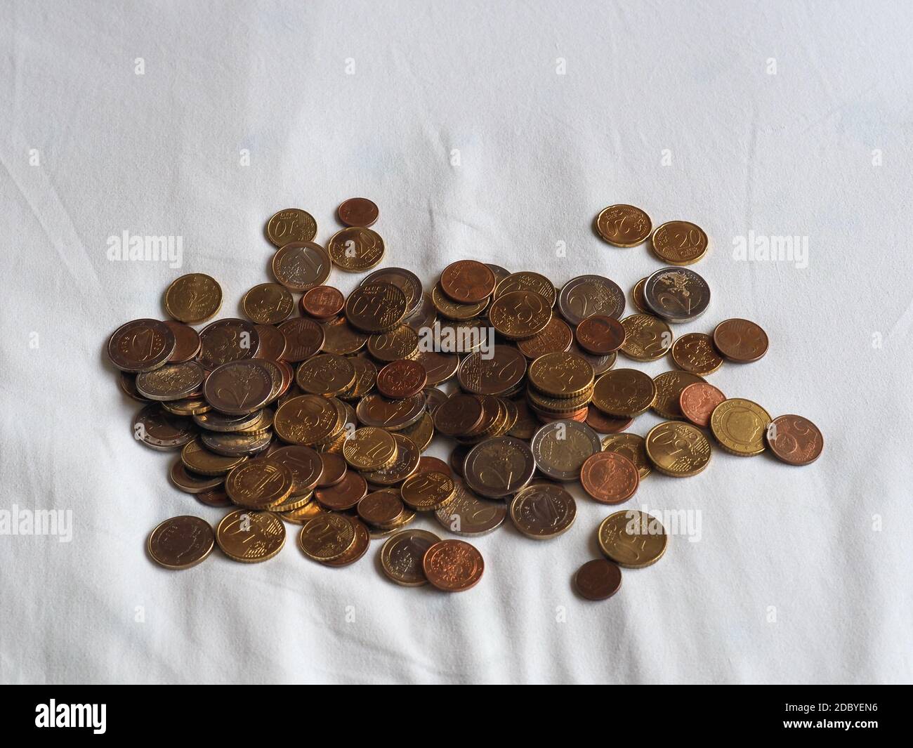 Euro coins money (EUR), currency of European Union Stock Photo - Alamy