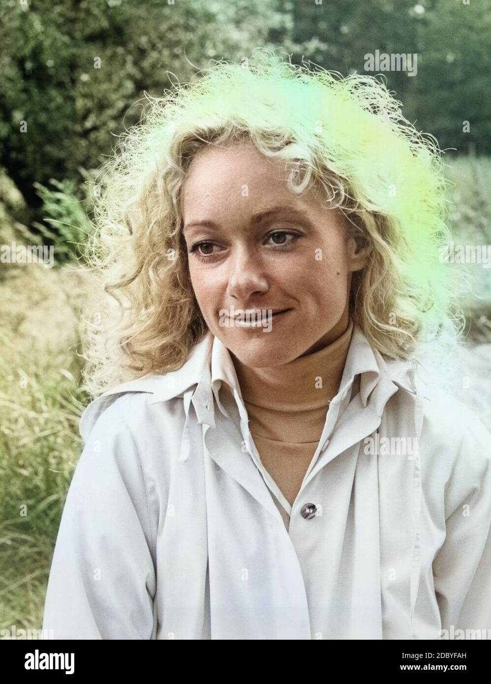 Silvia Reize, Schweizer Schauspielerin, Deutschland um 1972. Swiss ...