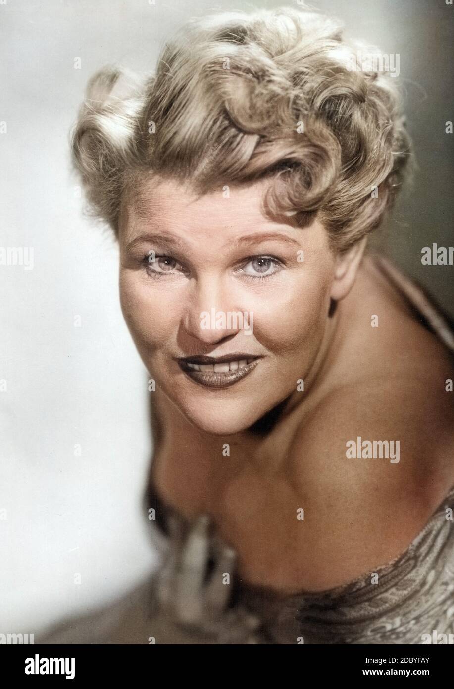 Lotte Rausch, deutsche Schauspielerin, Deutschland um 1952. German ...