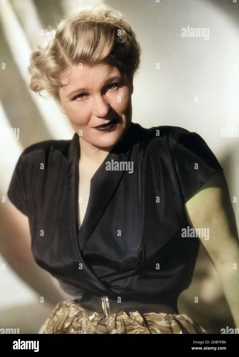 Lotte Rausch, deutsche Schauspielerin, Deutschland um 1952. German ...