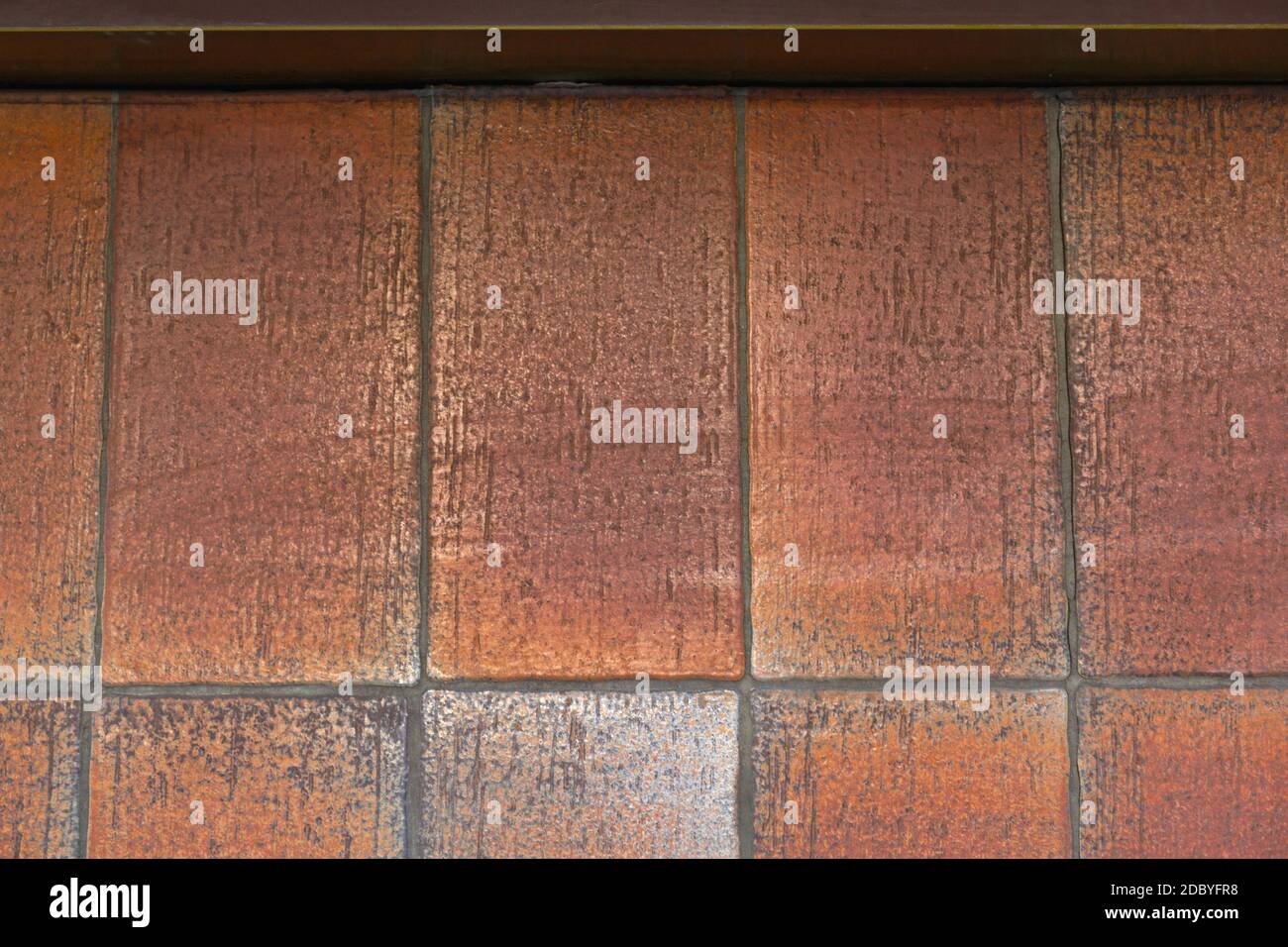 Brown tiles house wall hi-res stock photography and images - Alamy