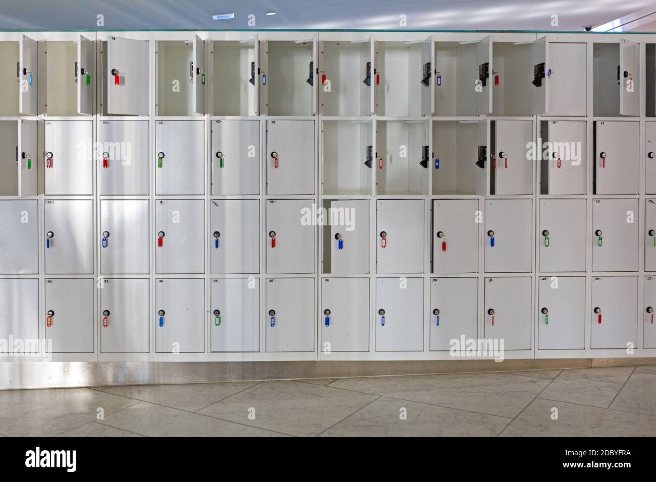 Locked storage cabinets hi-res stock photography and images - Alamy