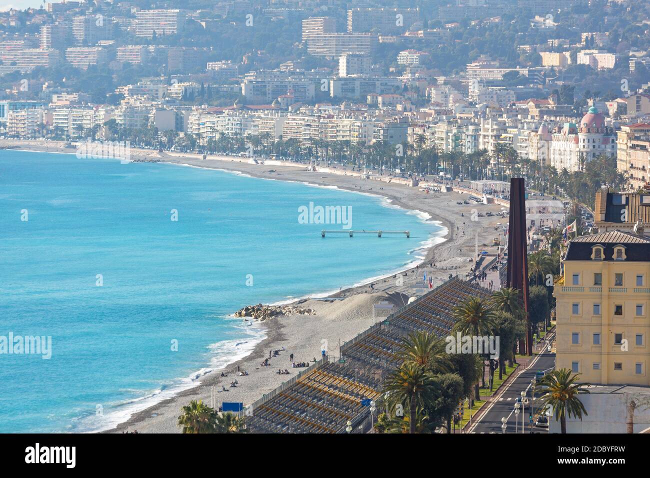 Nice france winter hi-res stock photography and images - Alamy