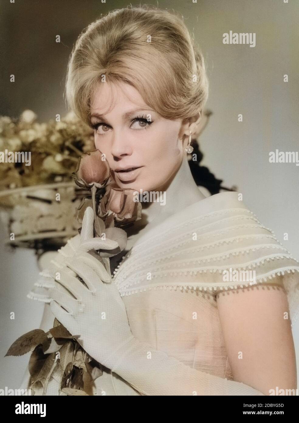 Dany Robin, französische Schauspielerin, Deutschland frühe 1960er Jahre ...
