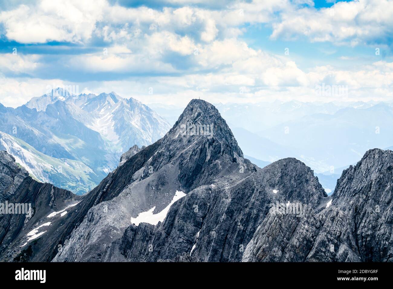 Rocky Mountain Alpine Landscape. Austria Alps Mountains Stock Photo - Alamy