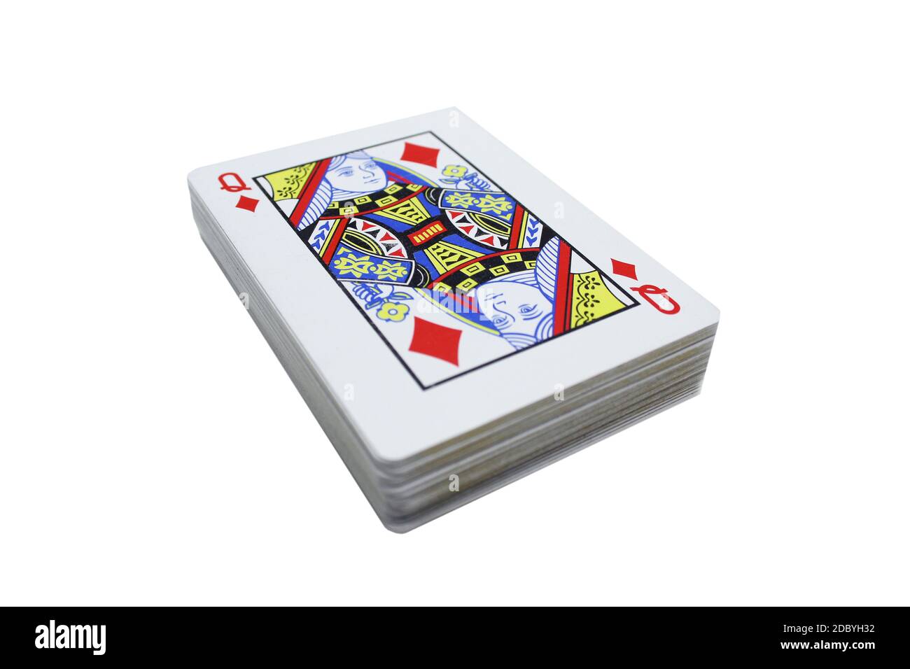 Playing cards king illustration Cut Out Stock Images & Pictures - Alamy