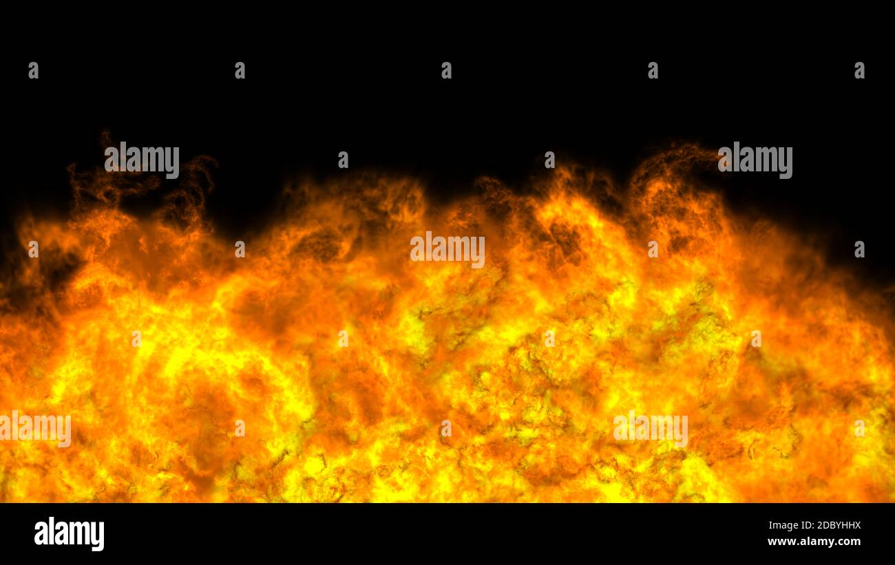 fire flame explosion background abstract illustration render Stock ...