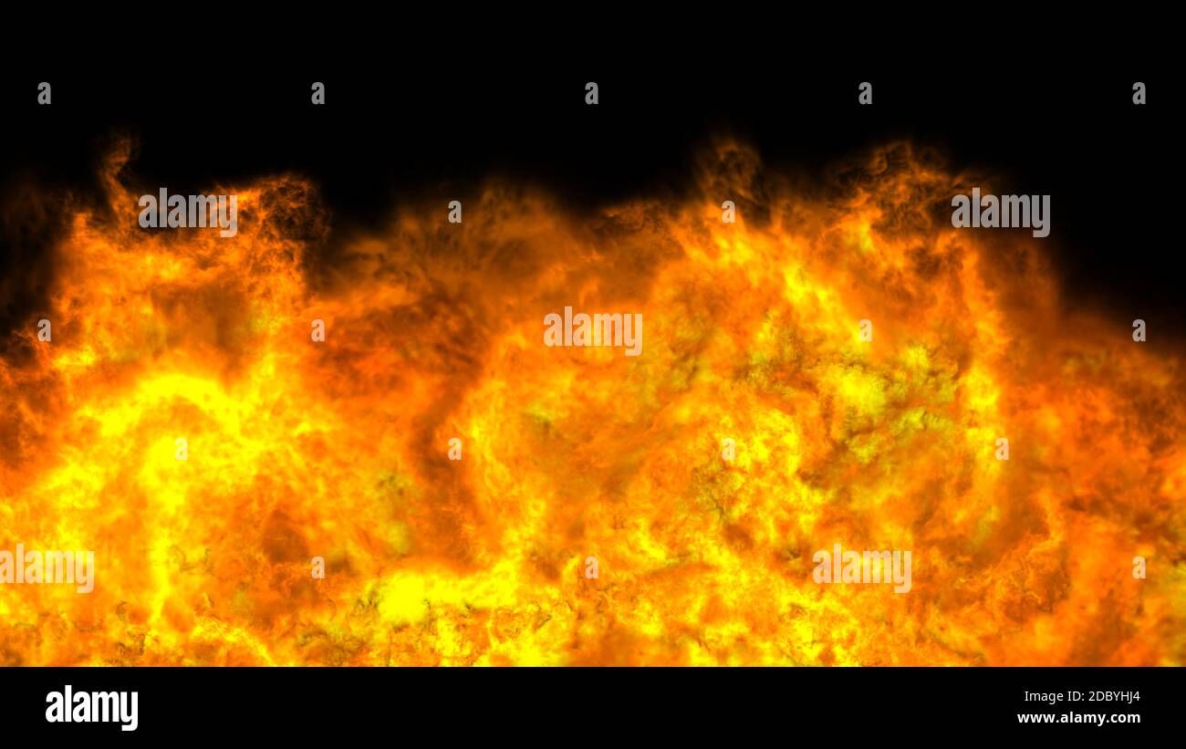 fire flame explosion background abstract illustration render Stock ...
