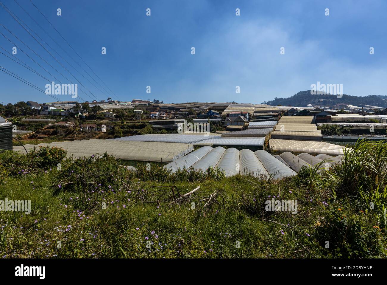 Panoramic view valley moon valley hi-res stock photography and images ...