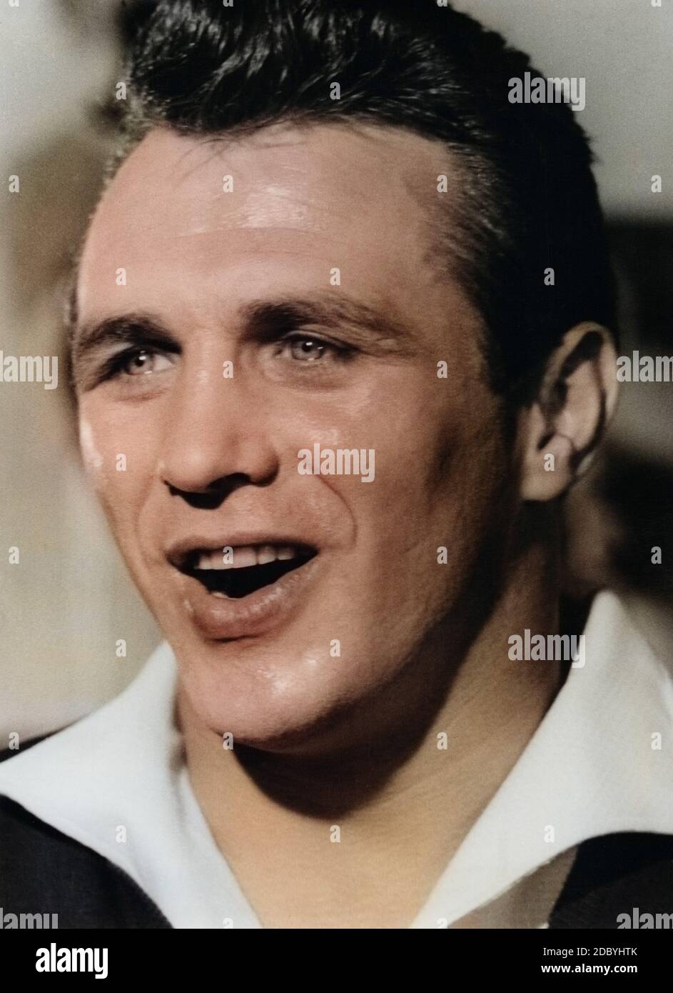 Bubi Scholz, deutscher Boxer, Deutschland 1960er Jahre. German boxer ...