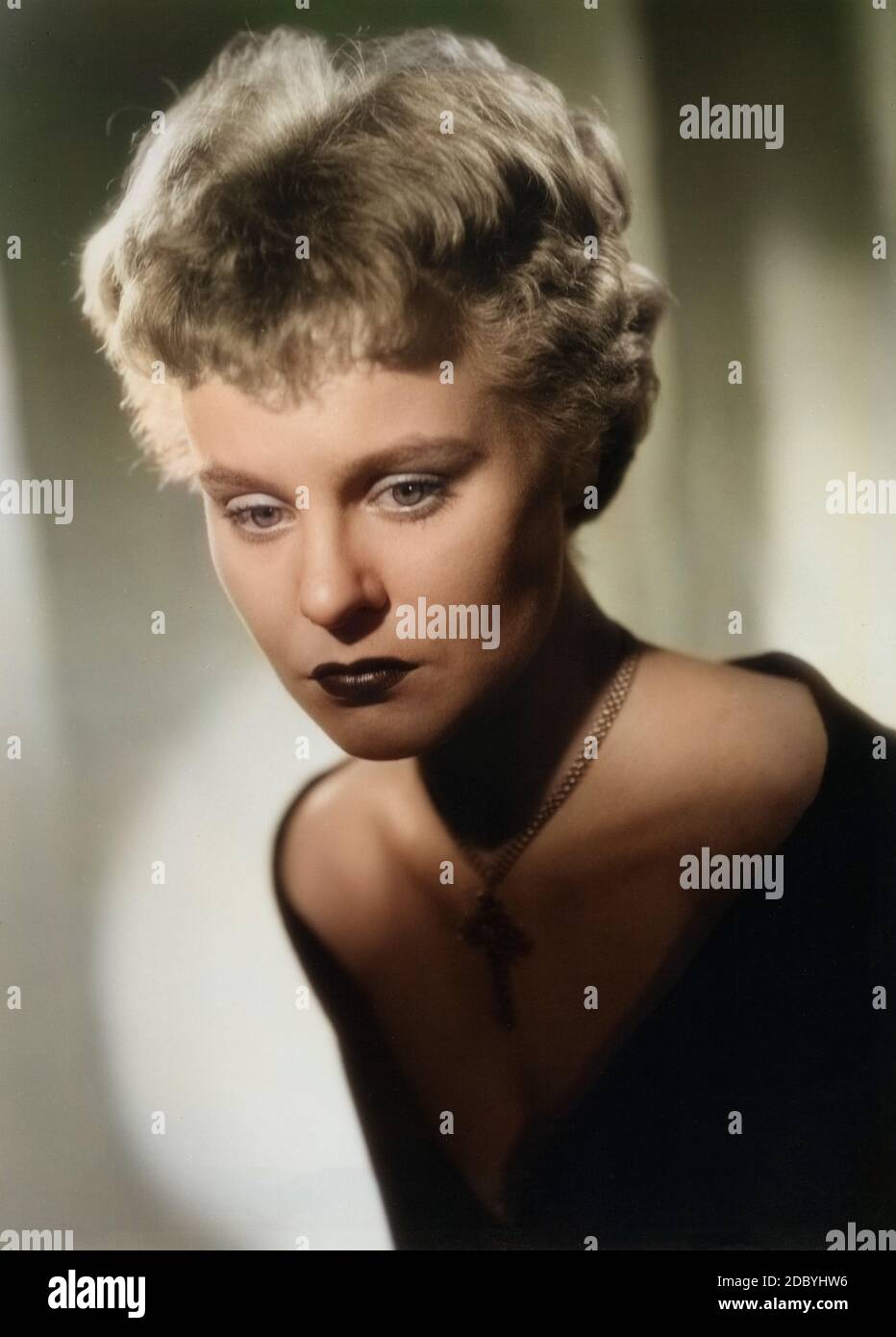 Eva Ingeborg Scholz, deutsche Schauspielerin, Deutschland Mitte 1950er ...