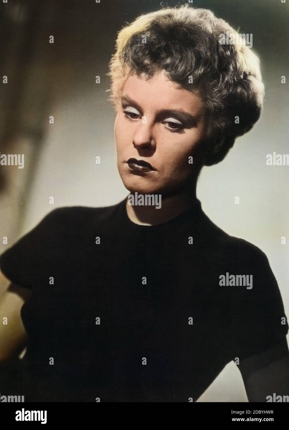 Eva Ingeborg Scholz, deutsche Schauspielerin, Deutschland Mitte 1950er ...