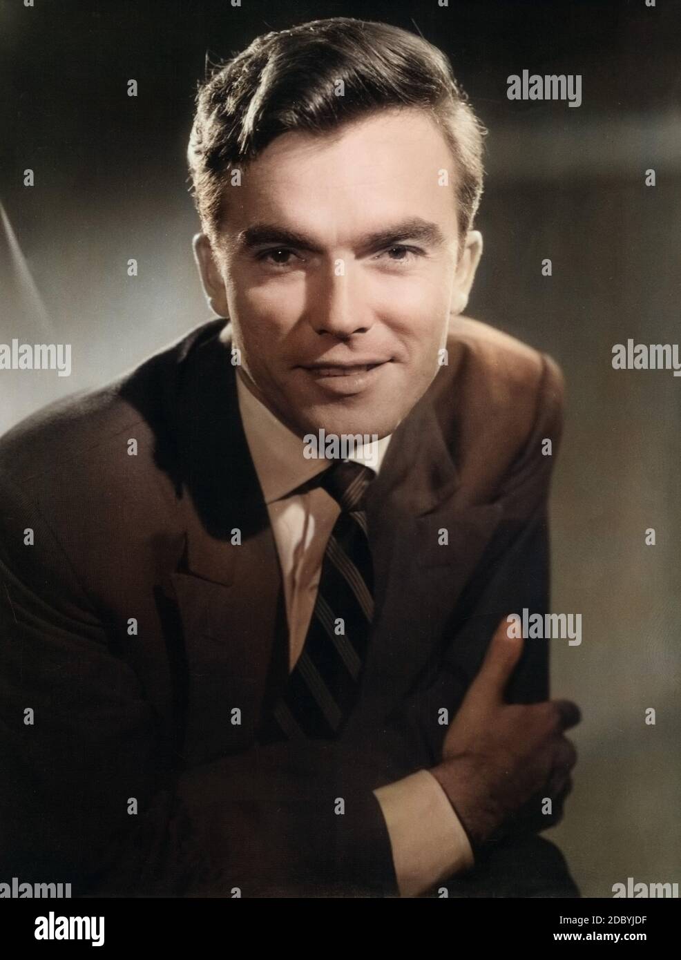 Erik Schumann, deutscher Schauspieler und Synchronsprecher, Deutschland um 1955. German actor ...