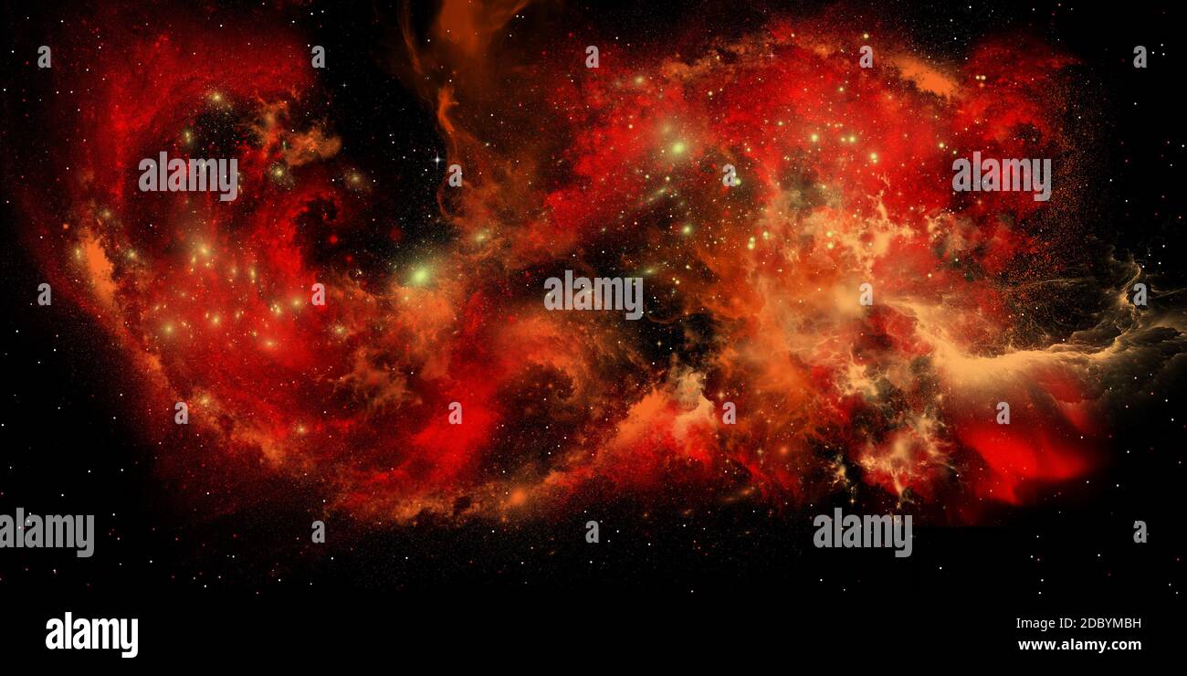 A nebula is a collection of interstellar gasses, dust and matter in ...