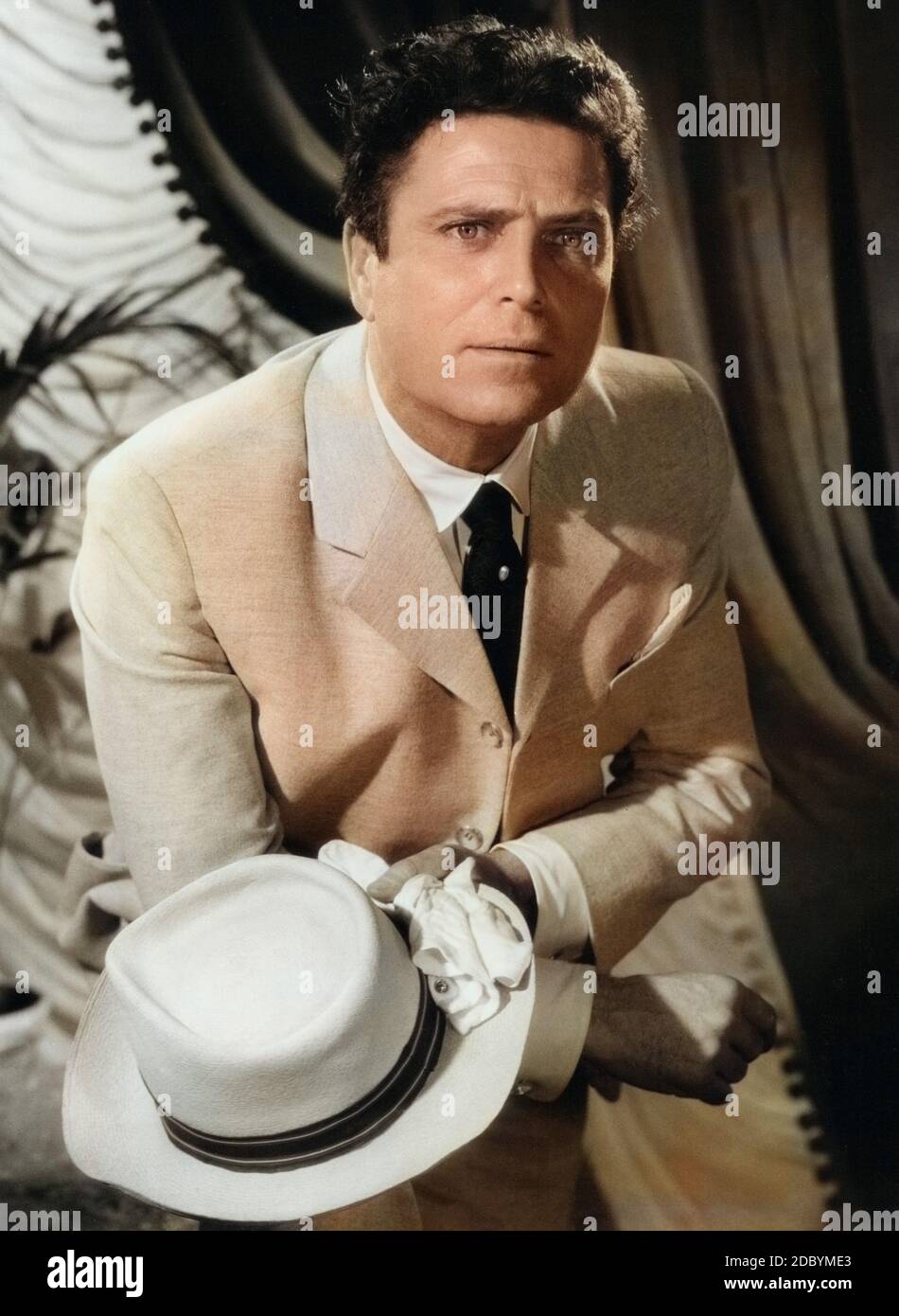 Raf Vallone, italienischer Schauspieler und Fußballspieler, Deutschland ...