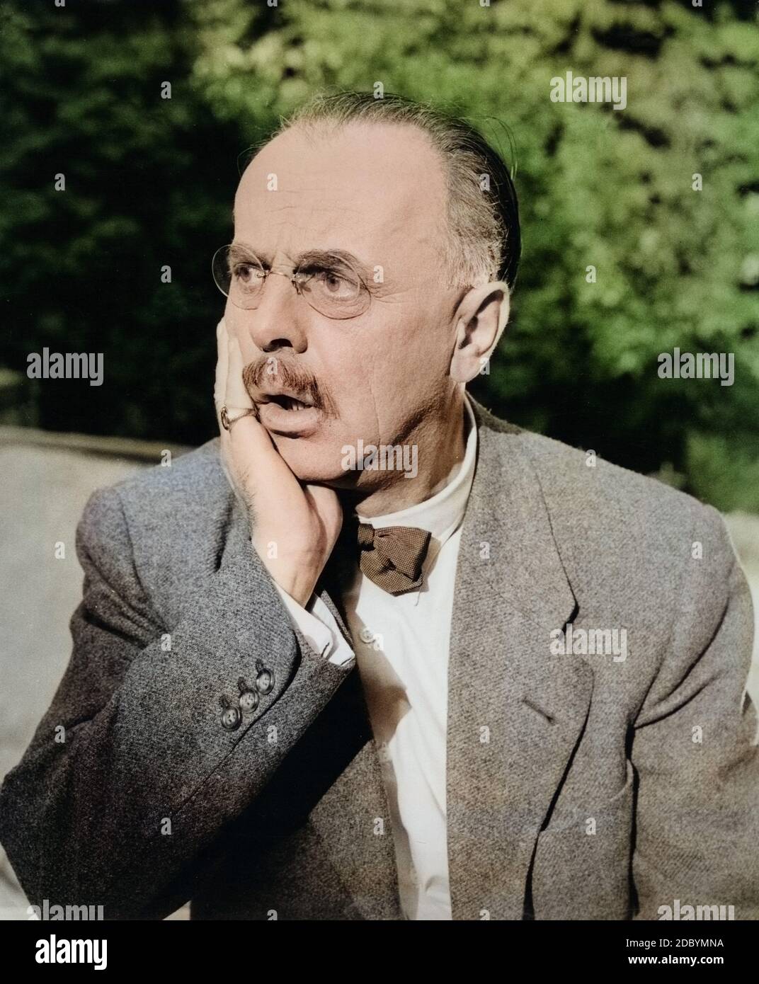 Ernst Waldow, deutscher Schauspieler, Deutschland 1955. German actor ...