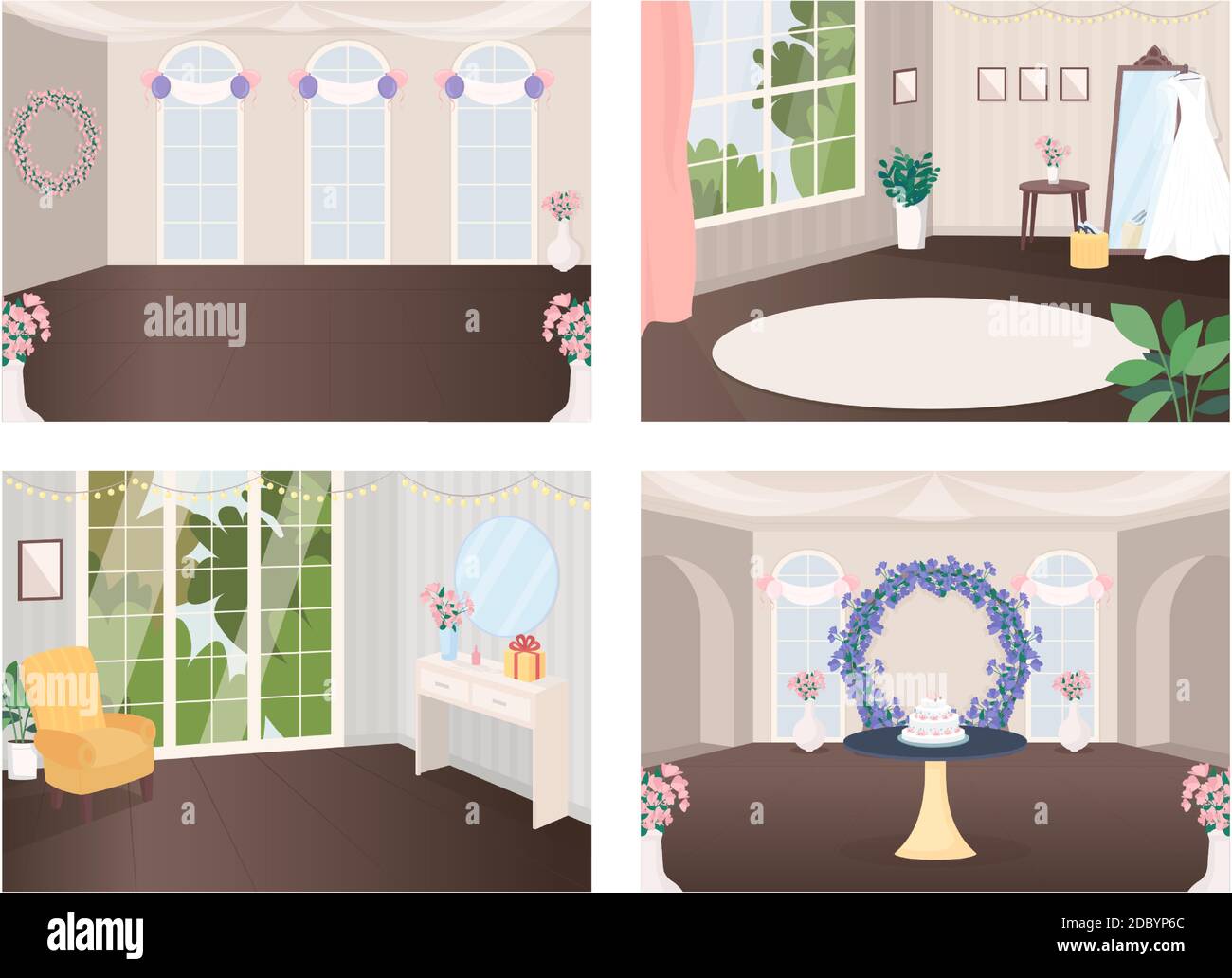 Marriage halls Stock Vector Images - Alamy