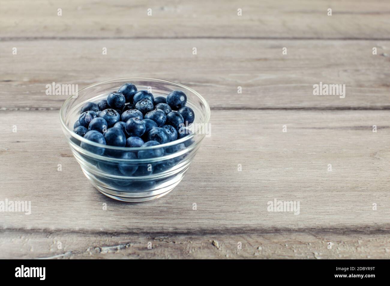 Blueberries in small glass hi-res stock photography and images - Alamy