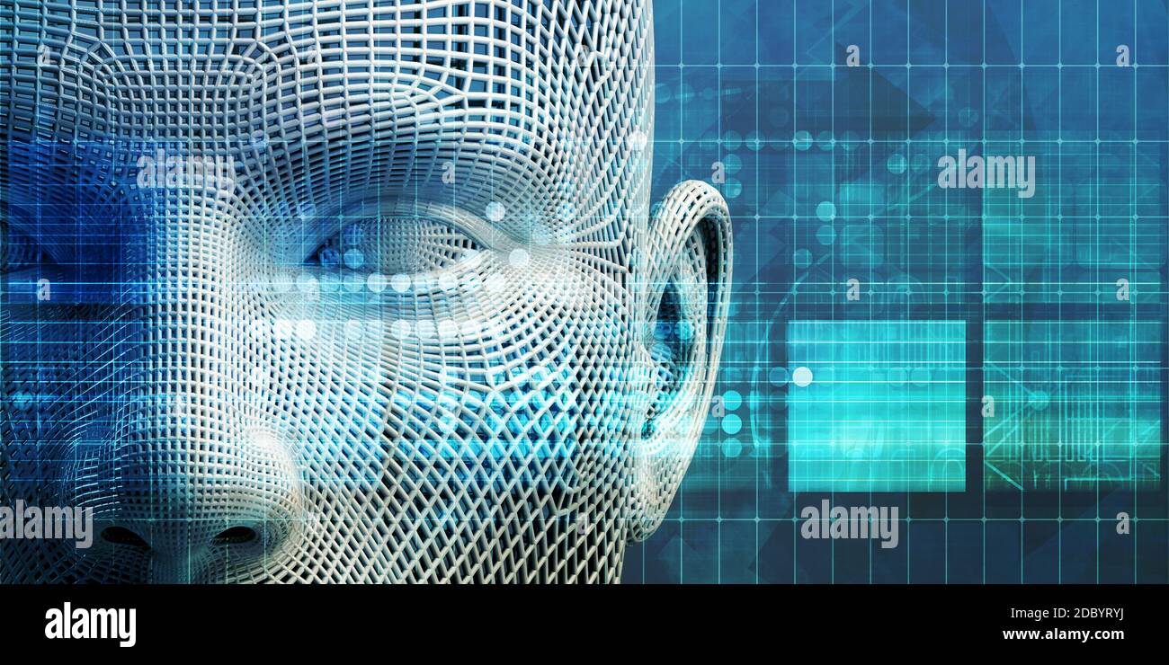 System Integration with Digital Platform Network Technology Stock Photo ...