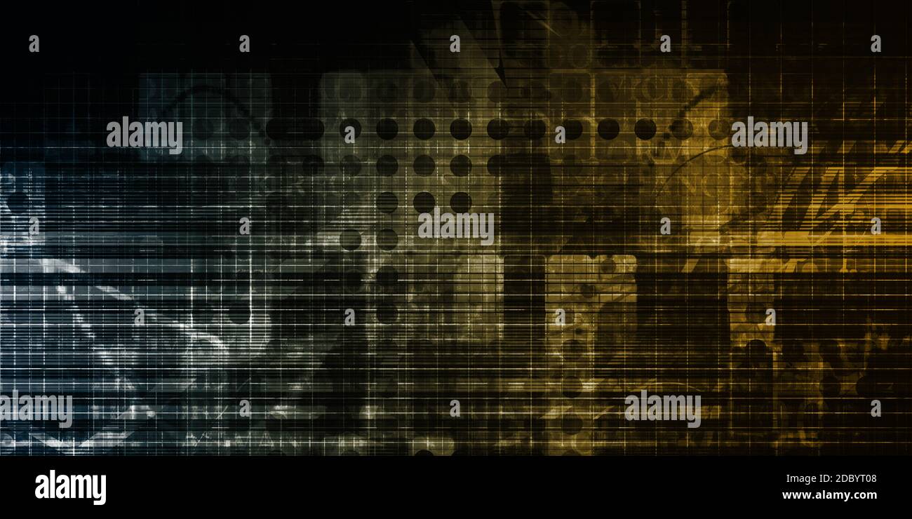 Web Information Technology Art of the Future Stock Photo - Alamy