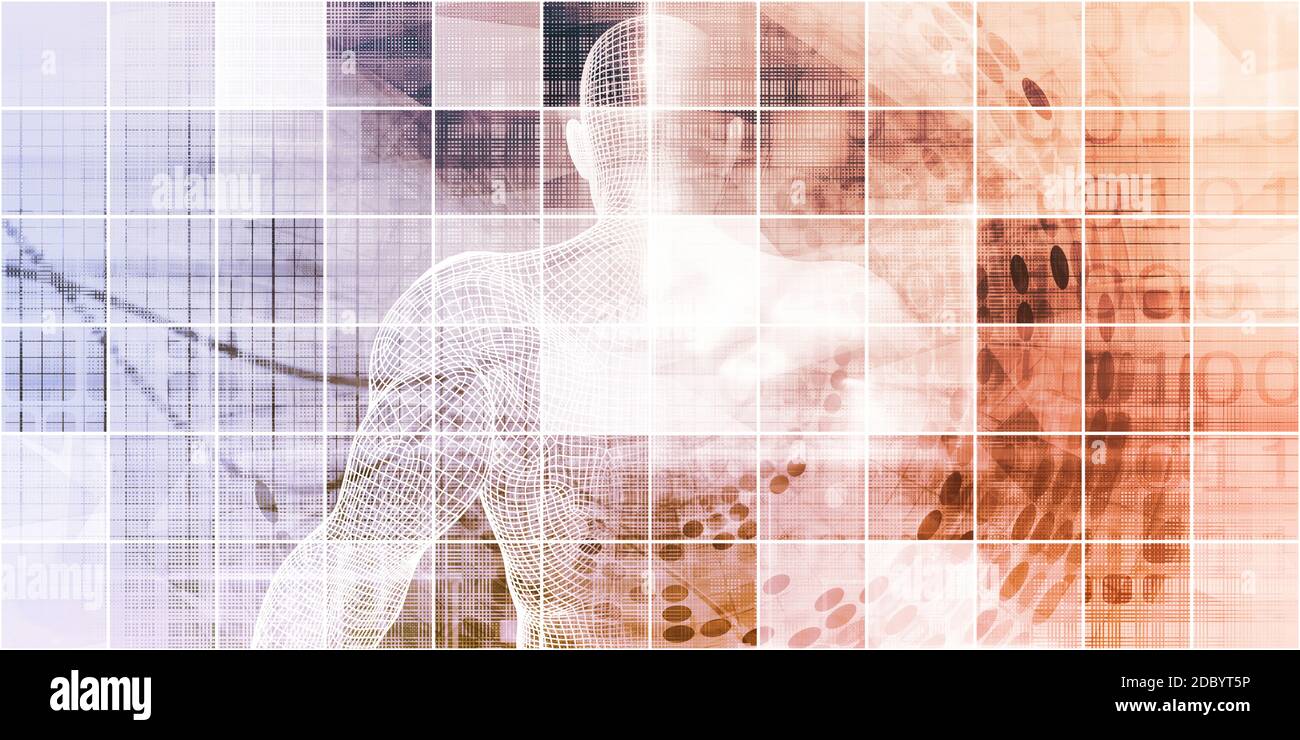 Medical Science with Modern Technology as Art Stock Photo - Alamy