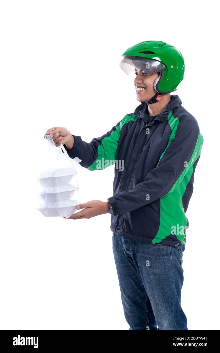 Fast Food Delivery Man