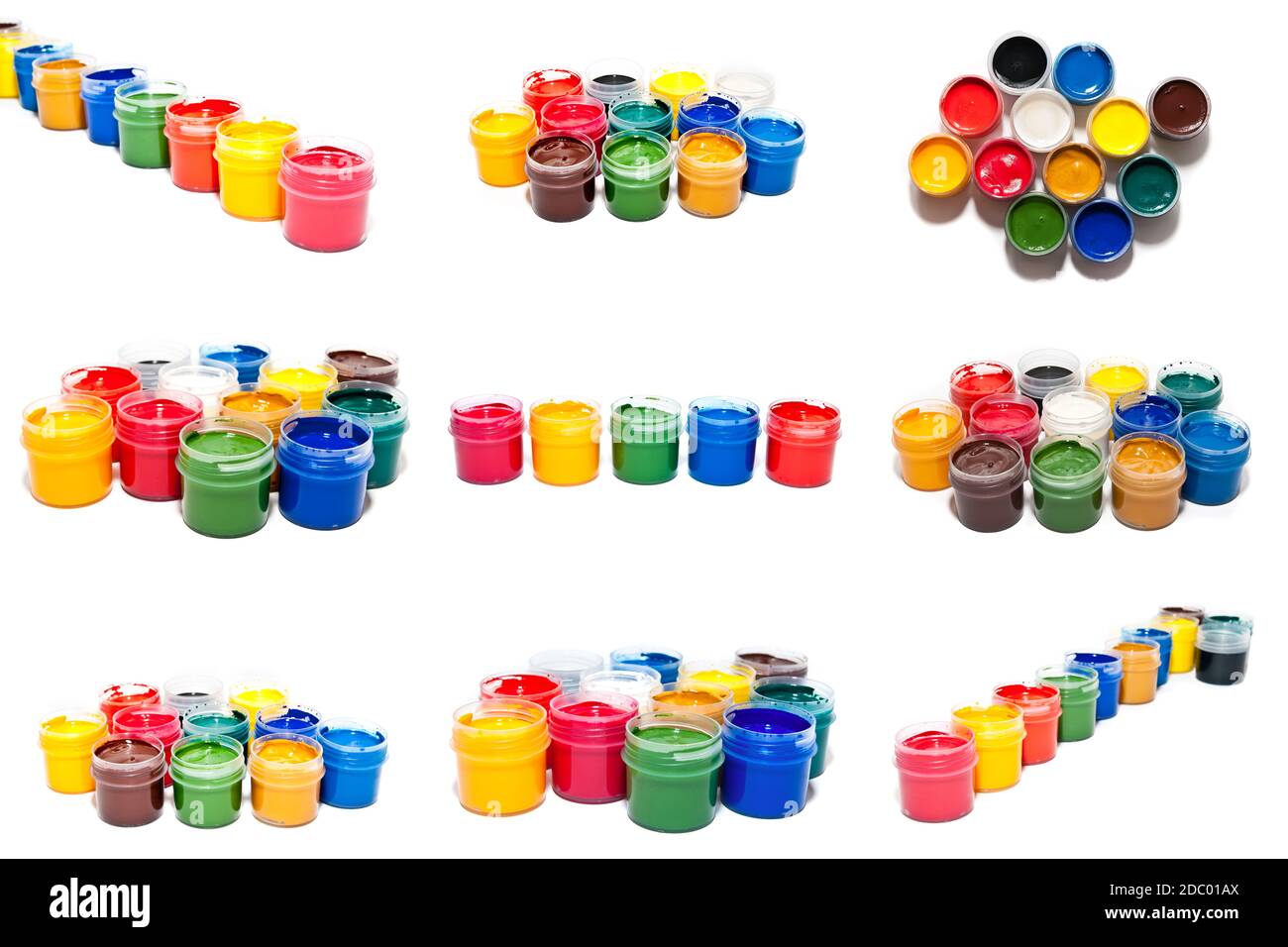 Collection of paints hi-res stock photography and images - Alamy