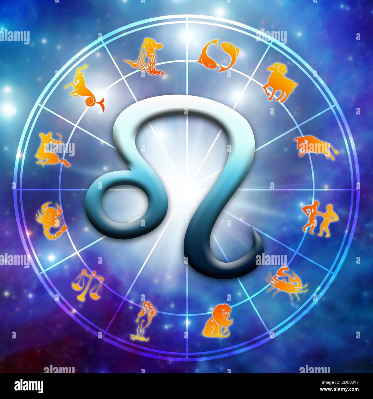 Zodiac leo hi-res stock photography and images - Alamy