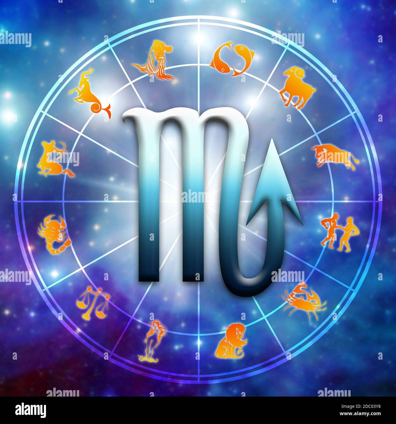 astrology sign of the zodiac Scorpio Stock Photo - Alamy