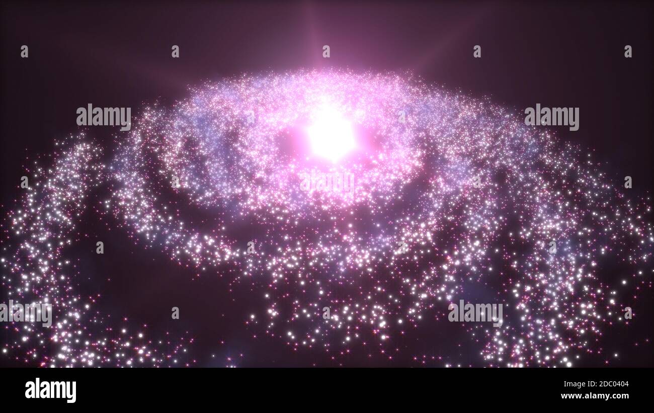 Cosmic Galaxy Background abstract 3d illustration render Stock Photo ...