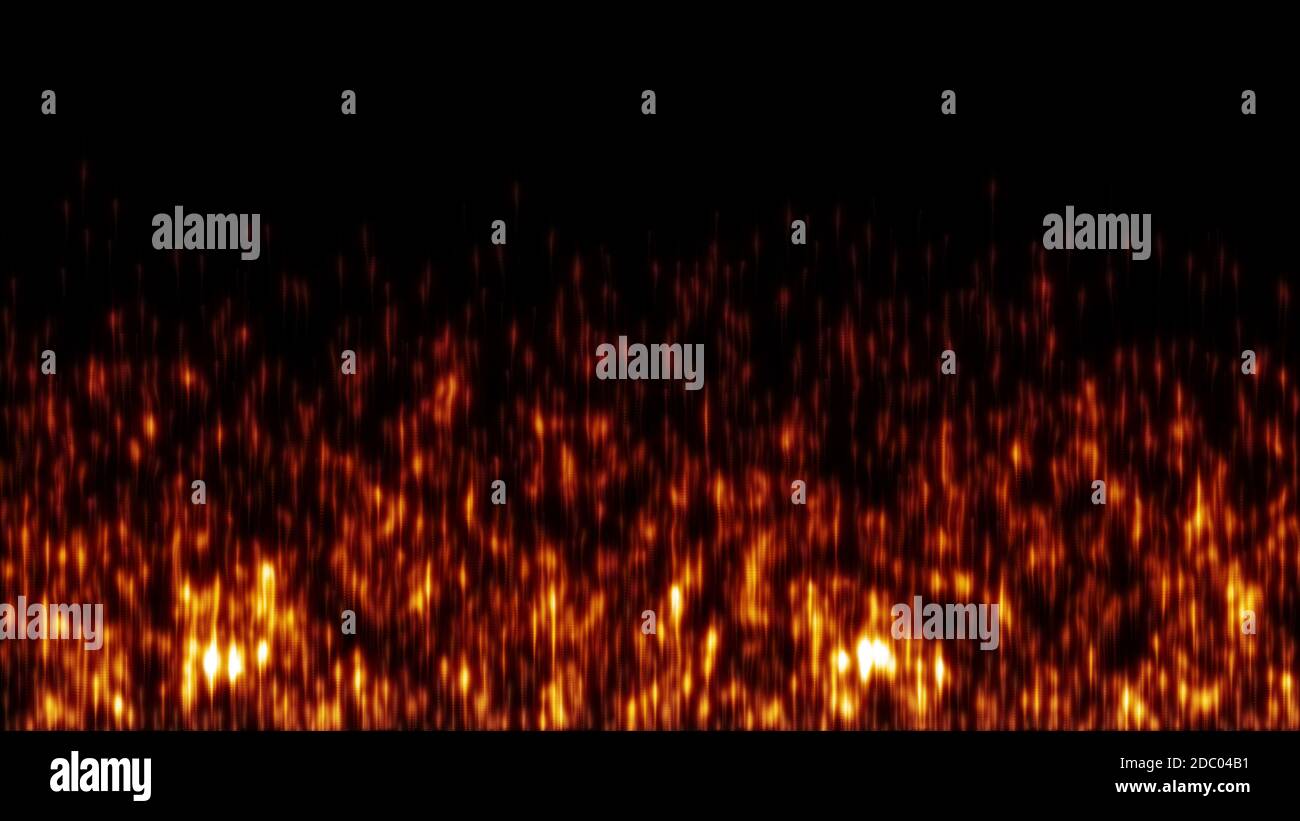 Wall of fire flame abstract, render illustration Stock Photo - Alamy