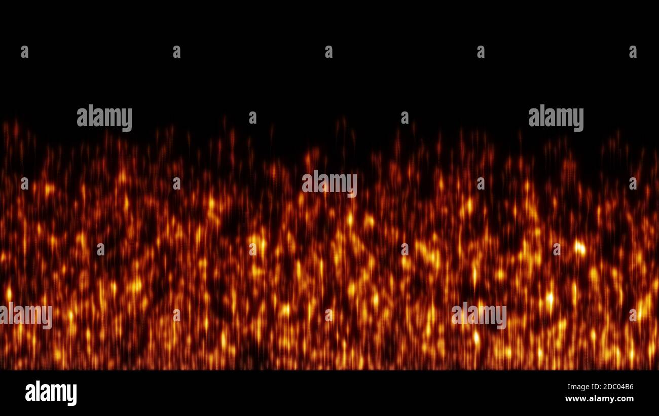 Wall of fire flame abstract, render illustration Stock Photo - Alamy