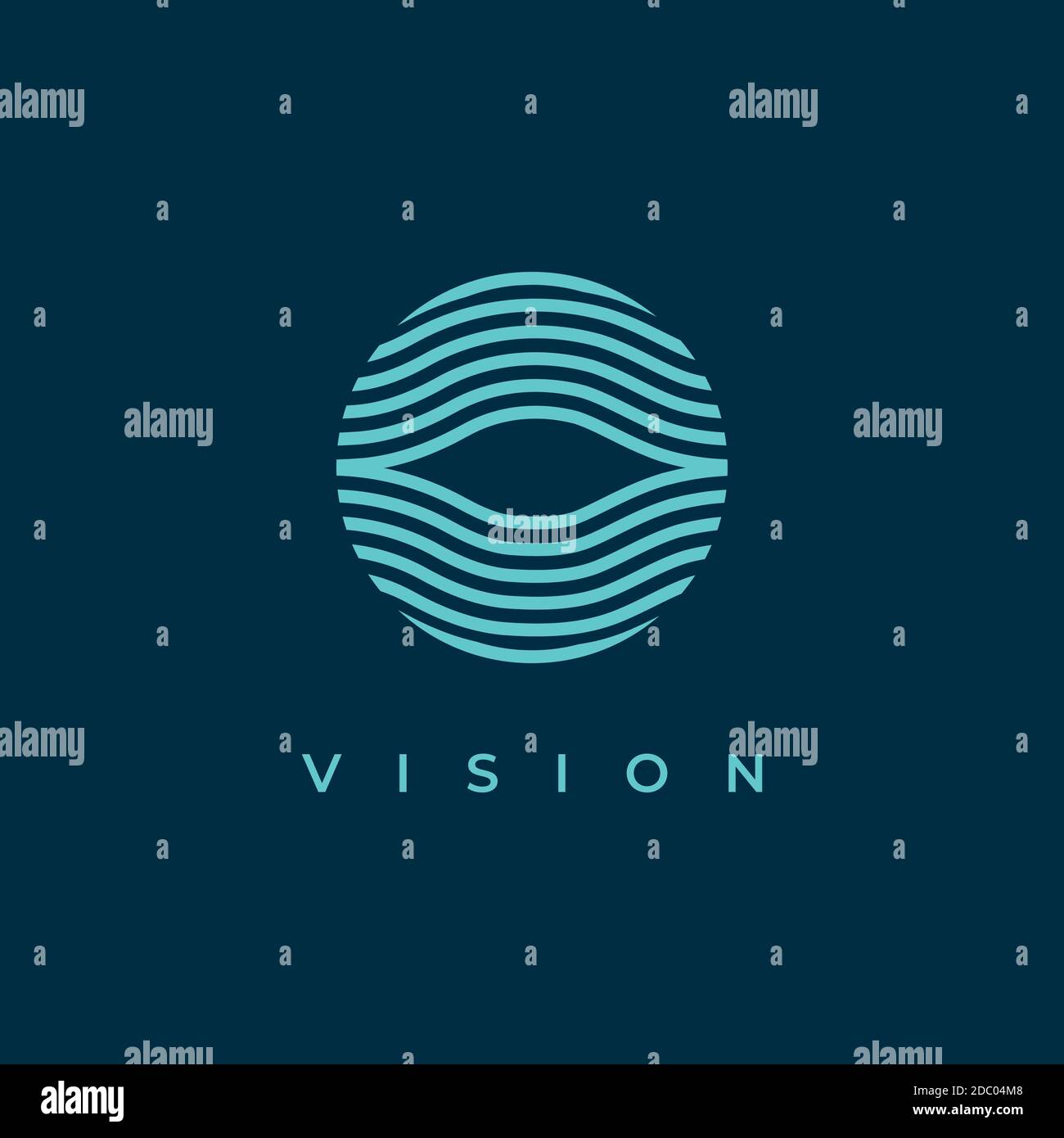 Abstract eye symbol logo design vector template.Creative eye icon ...