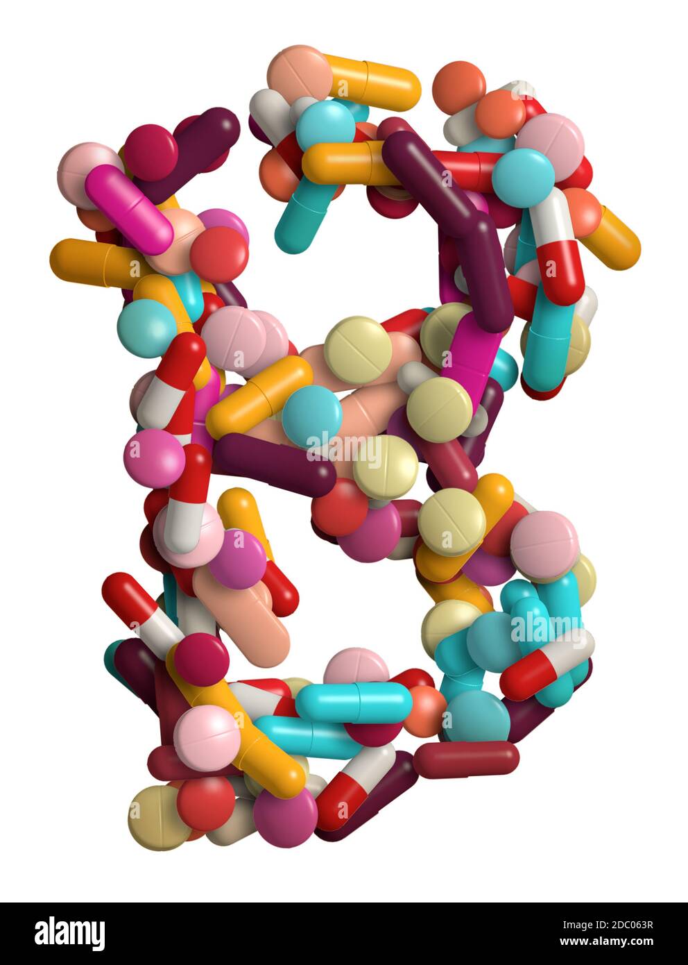 3D font design. Lettering design Stock Photo - Alamy