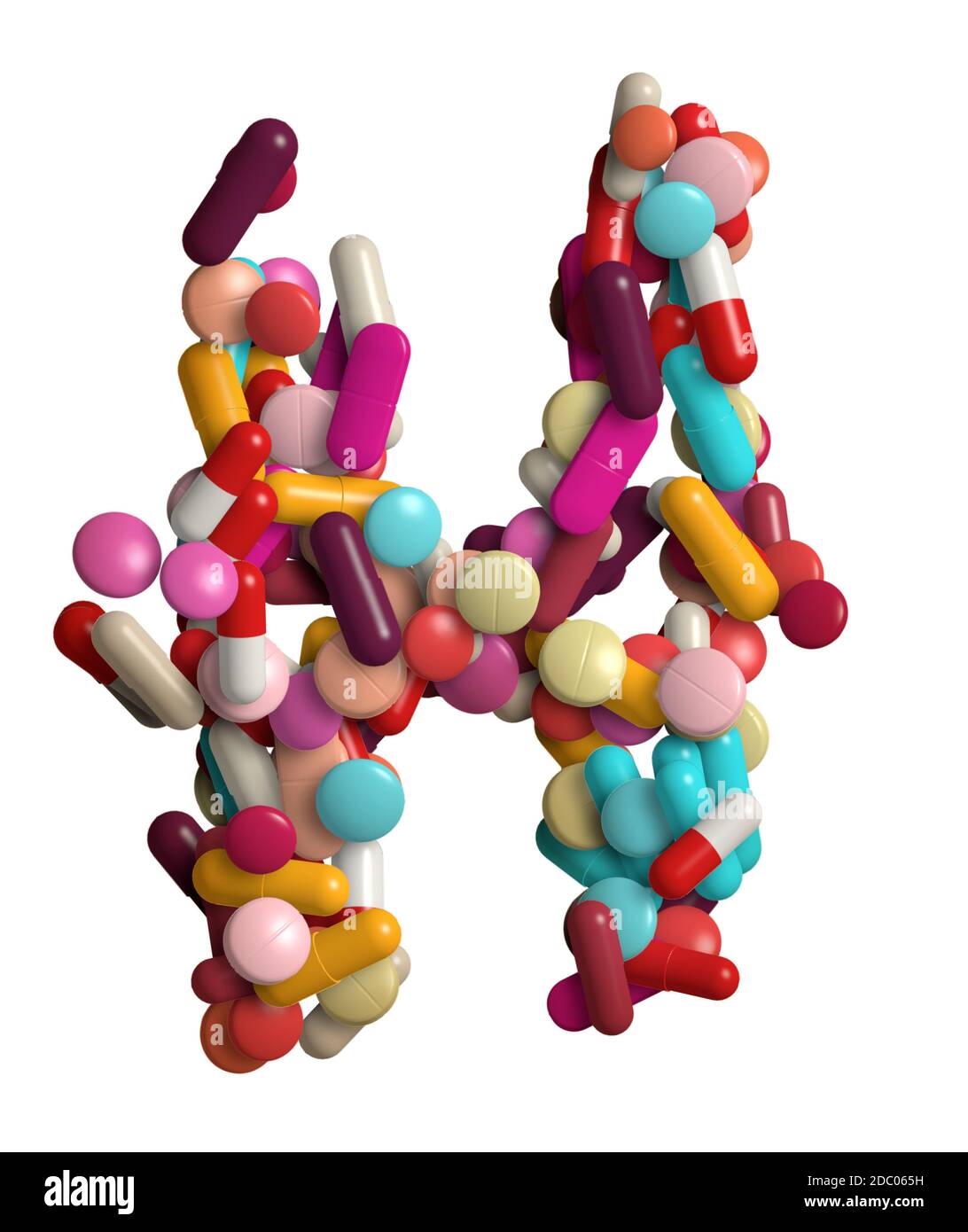 3D font design. Lettering design Stock Photo - Alamy