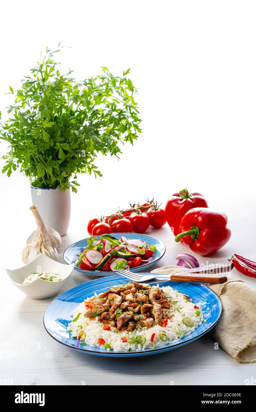 Gyros paper hi-res stock photography and images - Alamy