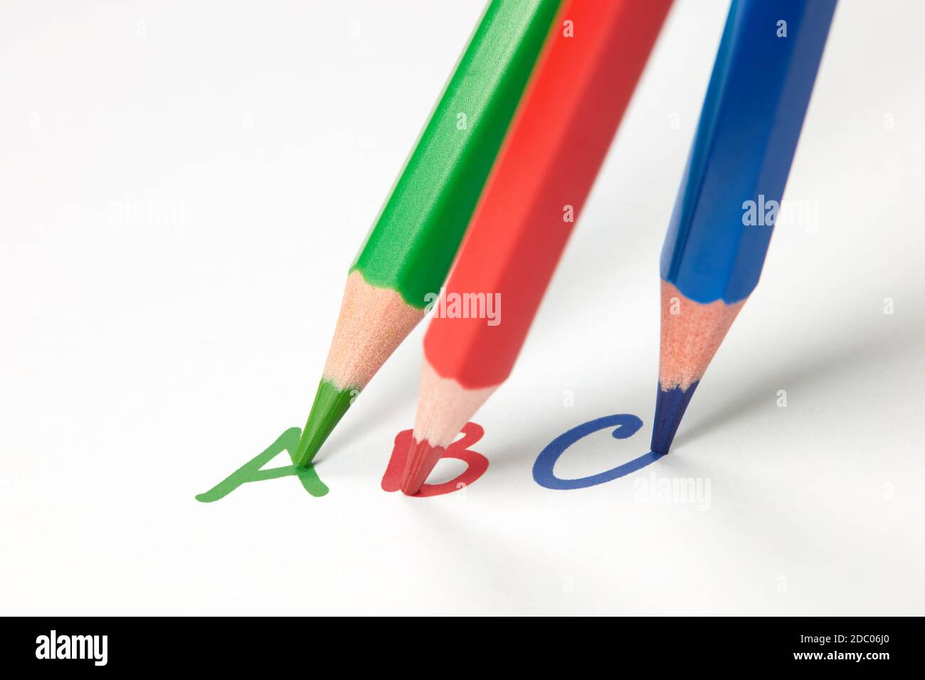 Abc coloring hi-res stock photography and images - Alamy