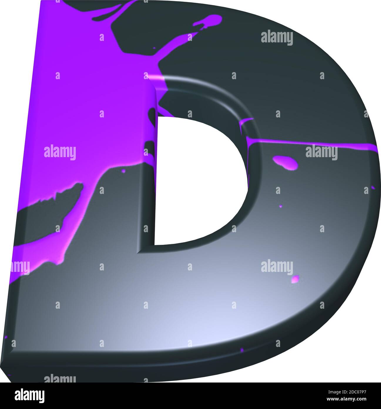 3D font design. Lettering design Stock Photo - Alamy