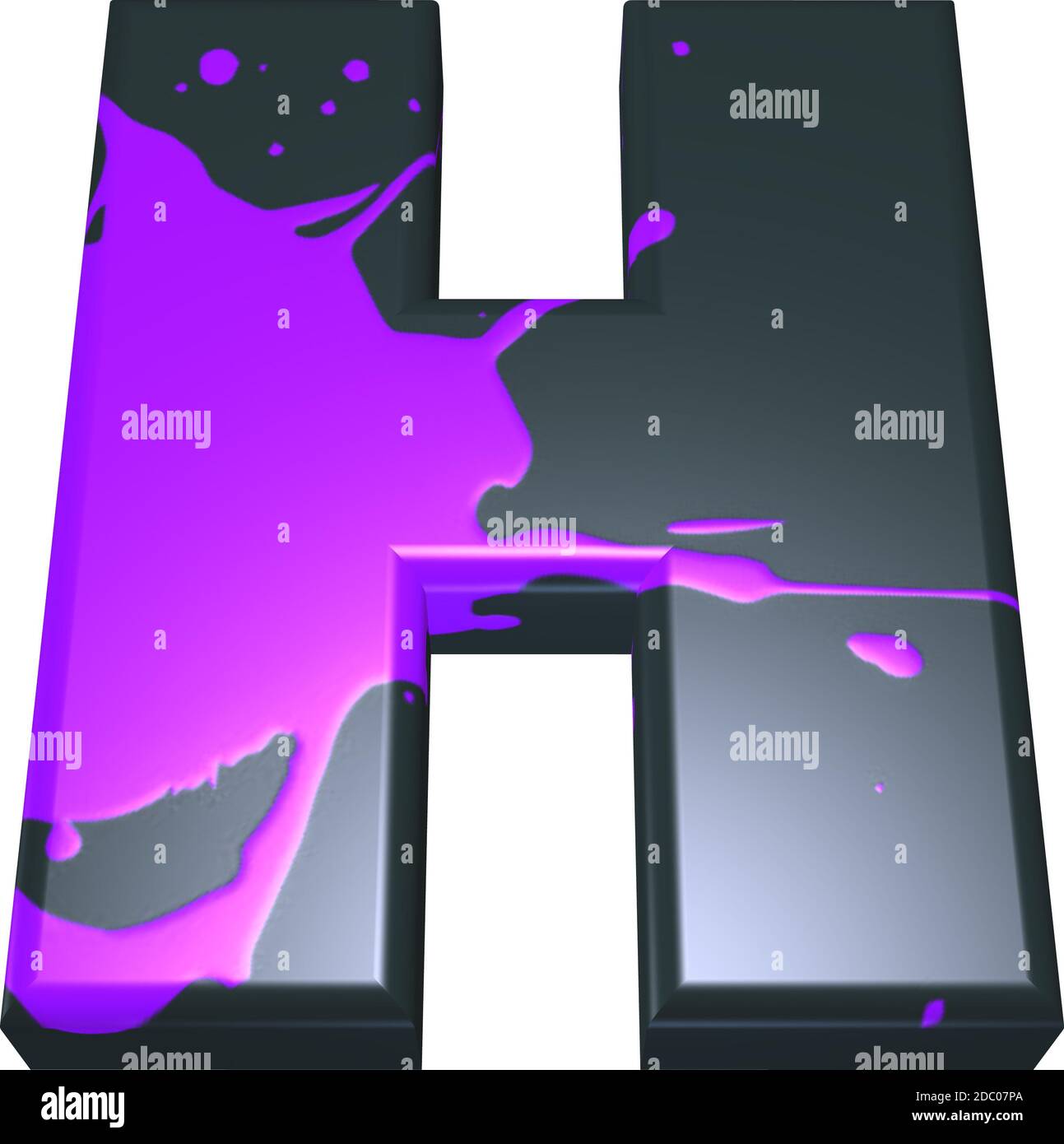 3D font design. Lettering design Stock Photo - Alamy