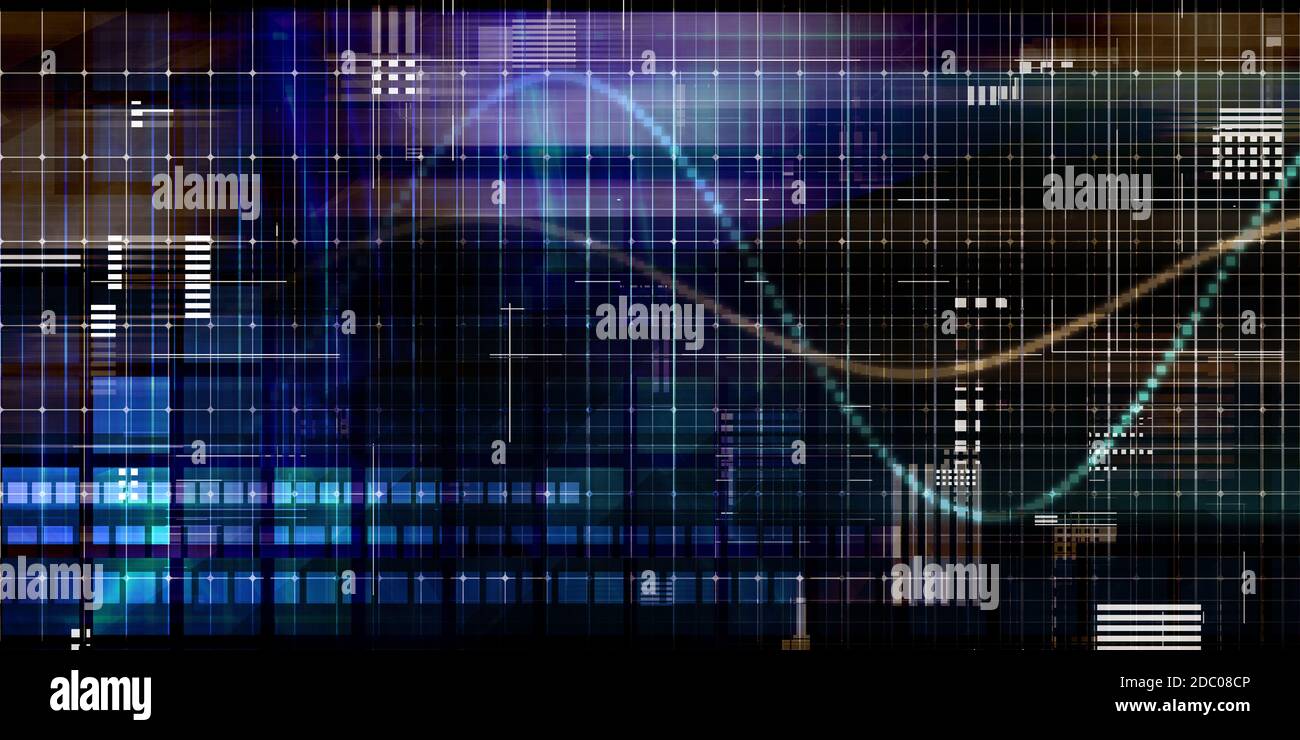 Modern Digital Economy on a Global Work Scale Stock Photo - Alamy